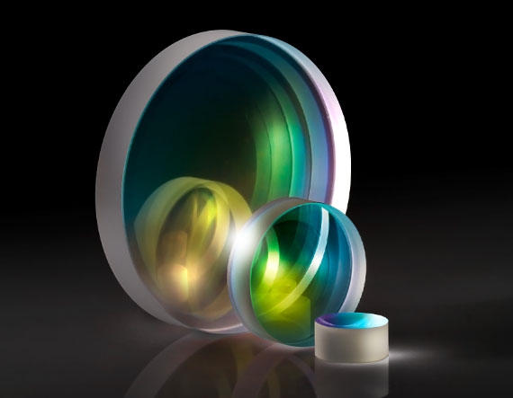 25.0mm Dia. x -50 FL, 1064nm V-Coat, UV Plano-Concave Lens