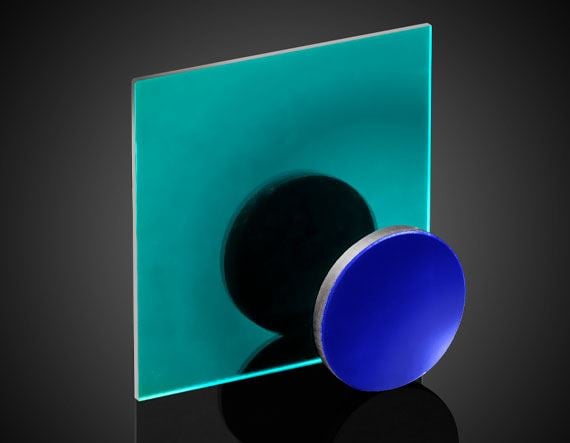 SCHOTT UG11 50mm Sq., 1mm Thick | Edmund Optics
