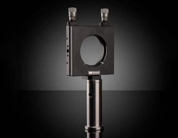 50.0/50.8mm Optic Dia., Kinematic Mirror Mount with Micrometer, Quick ...
