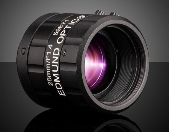 25mm C Series Fixed Focal Length Lens | Edmund Optics
