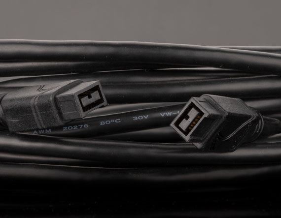 Firewire.b Cable 9-to-9 Pin, 15' (4.6m) | Edmund Optics
