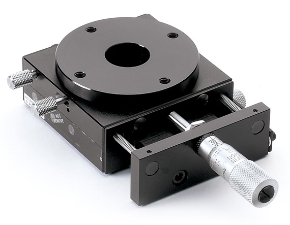 2.44" Diameter Linear-Rotary Positioning Stage | Edmund Optics