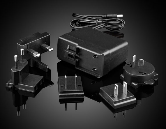 12V Power Supply, Interchangeable Plugs | Edmund Optics