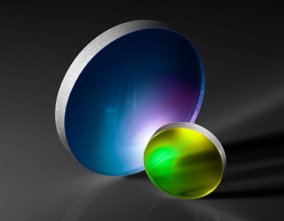 25.4mm Dia., 4mm Thick, Uncoated, ISP Optics Zinc Sulfide (ZnS) Window ...