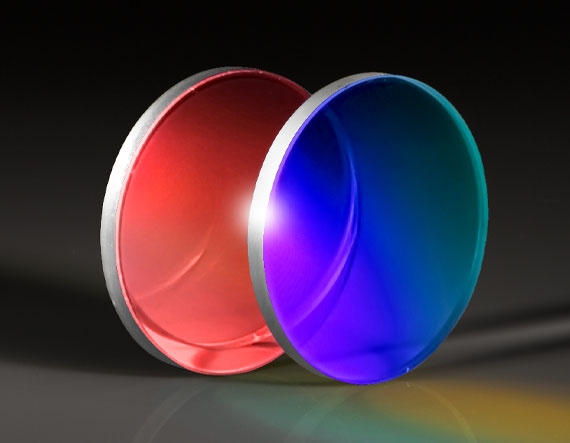 50.8mm Dia., 2mm Thick, 2 - 8µm, ISP Optics CaF 2 IR Beamsplitter