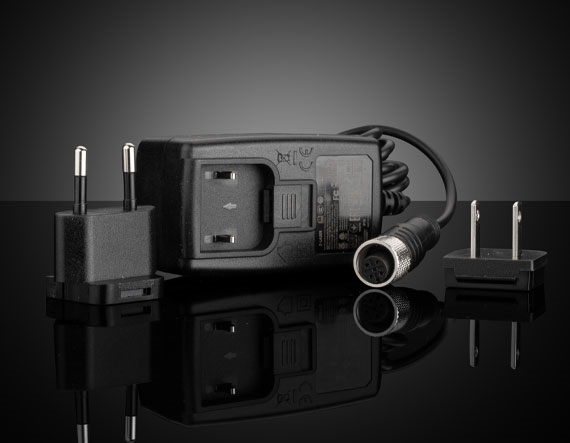 9V Power Supply for ZX20 Lasers, Interchangable Plugs
