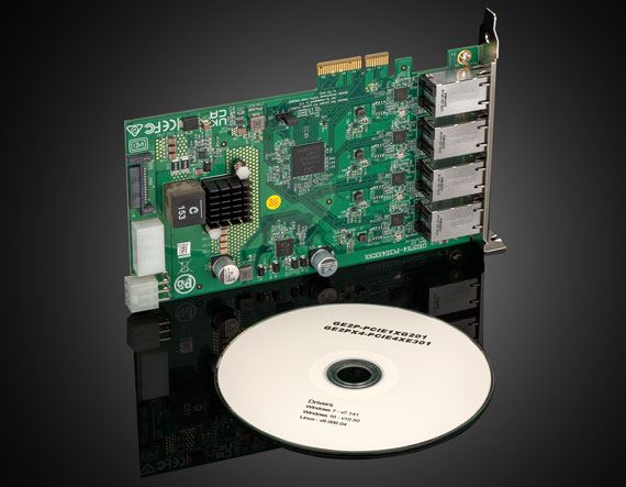 IOI 4-CH PCIE 2.5GIGABIT POE+ CARD | Edmund Optics