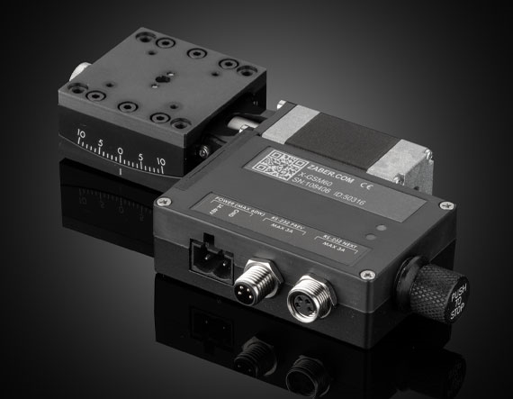 60mm Center of Rotation, Motorized Goniometer Stage, Integrated Controller