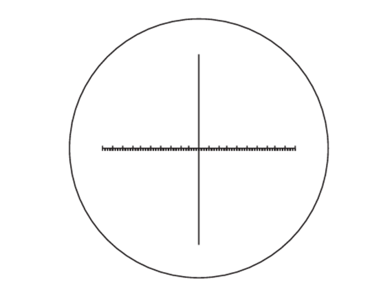 20mm Crossline/0.1mm Divisions, Reticle | Edmund Optics