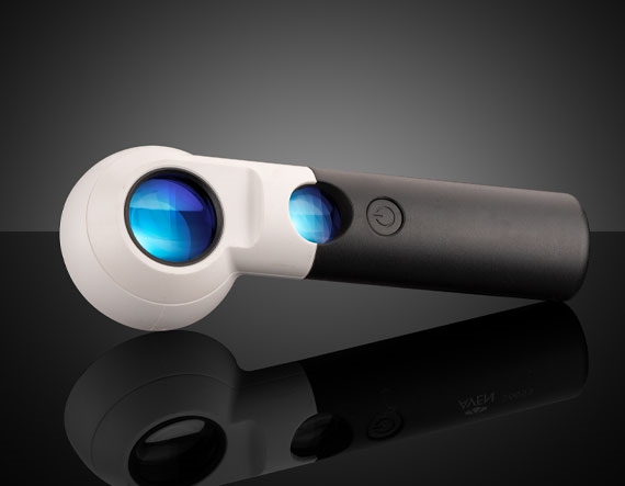 10X/30X Magnifier with White LED light | Edmund Optics