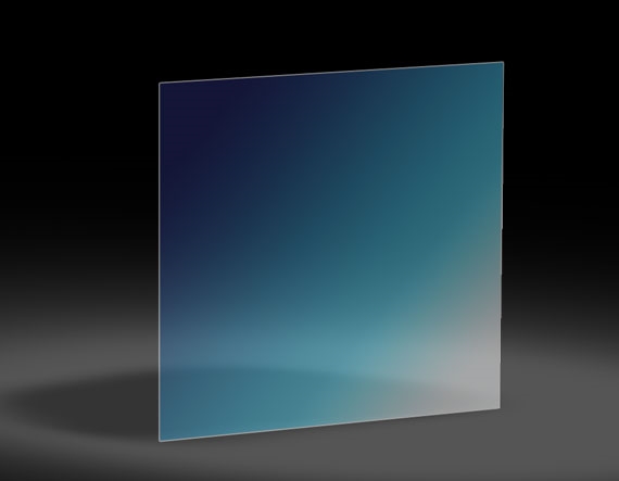 100 x 100mm, 0.4mm Thick, SCHOTT D263® T eco Window