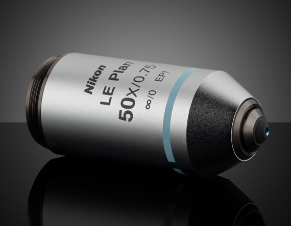 ニコン CFI60 LE Plan EPI 明視野無限補正対物レンズ 50X | Edmund Optics