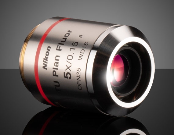 CFI60-2 TU Plan EPI Fluor 対物レンズ 5X | Edmund Optics