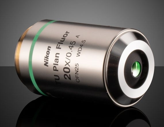 CFI60-2 TU Plan EPI Fluor 対物レンズ 20X | Edmund Optics