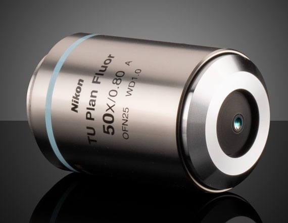 50X Objective, Nikon CFI TU Plan Fluor BD | Edmund Optics