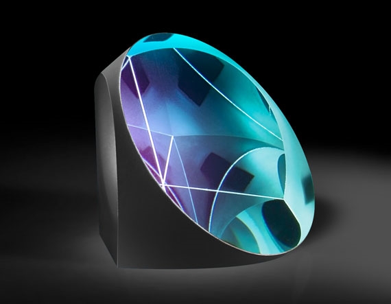 63.5mm Silver Coated, Corner Cube Prism | Edmund Optics