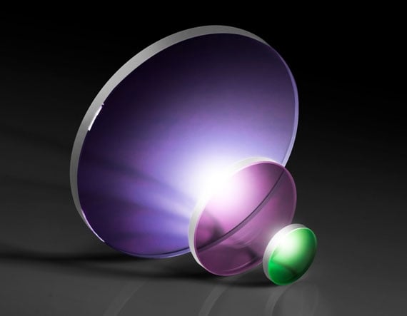5mm Dia., 1mm Thick, 400-1100nm HDAR Coated Fused Silica Window