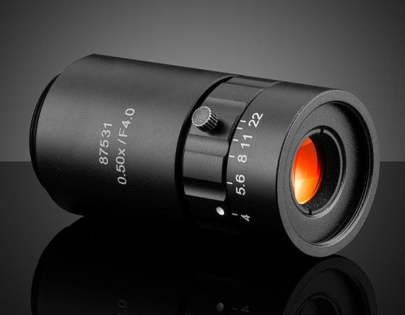0.5X M Series Fixed Magnification Non-Telecentric Lens
