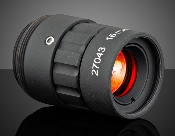 E Series 16mm ⅔" Format Fixed Focal Length Lens | Edmund Optics
