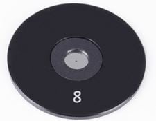 8μm Aperture Diameter, Mounted, Precision Pinhole | Edmund Optics