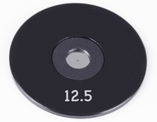 12.5μm Aperture Diameter, Mounted, Precision Pinhole