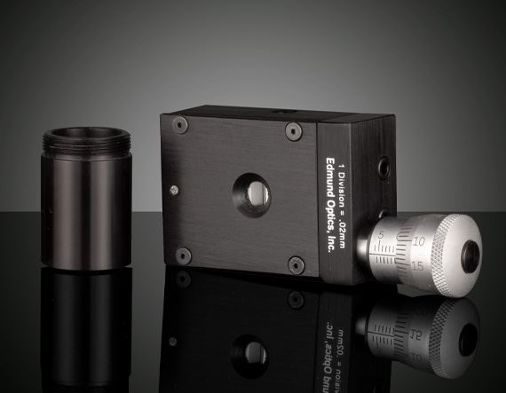 Adjustable Optical Slits | Pinholes and Slits | Edmund Optics