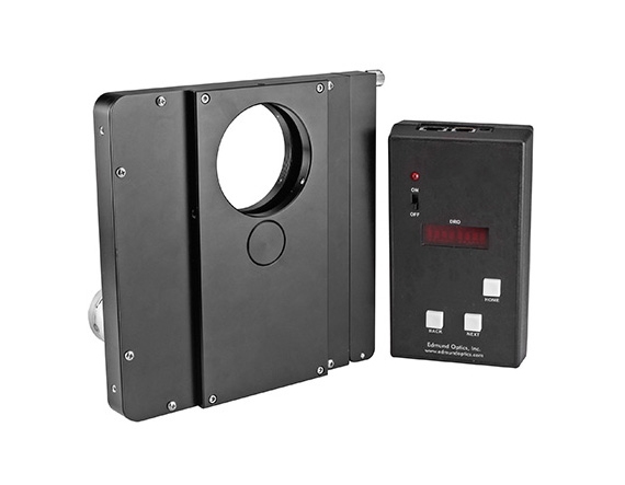 RS-232 Motorized Filter Wheel with Hand Control | Edmund Optics