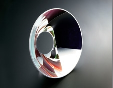 100mm Dia x 12.5mm FL Cold Mirror Coated, Parabolic Reflector