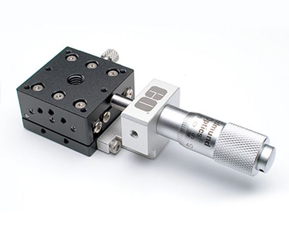 40mm, Center Drive, Standard Top, English Micrometer Stage