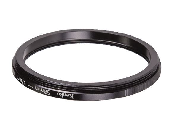 M58 x 0.75 Male to M52 x 0.75 Female Step-Down Adapter