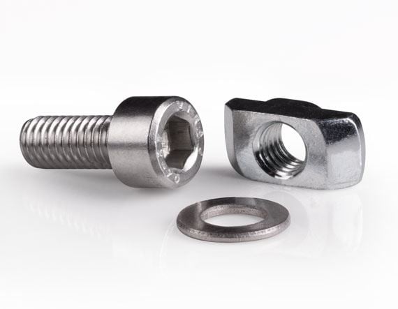 M6 T-Nut (includes M6 x 14 screw) | Edmund Optics