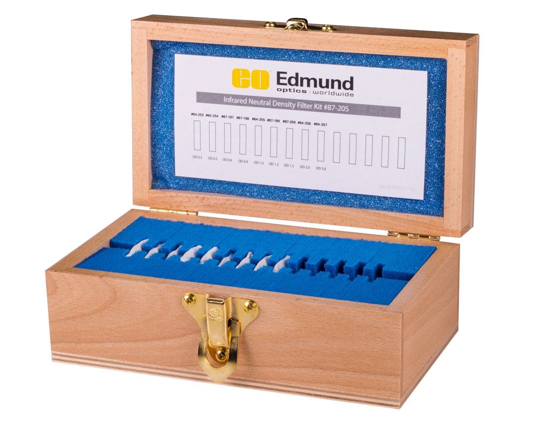 IR Neutral Density Filter Kit, 25mm Diameter | Edmund Optics