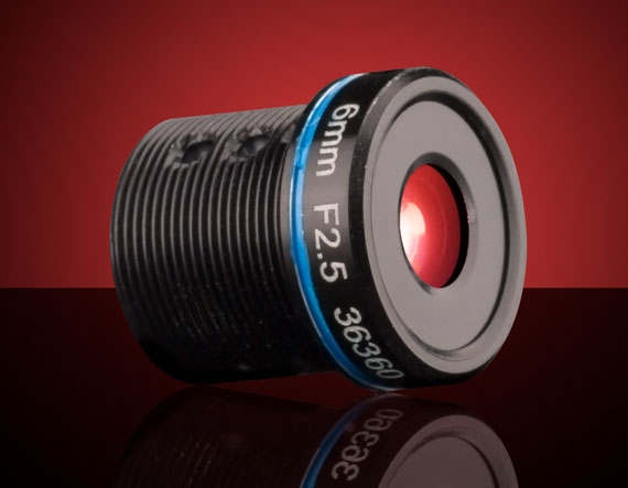 6mm FL f/8.0, Rugged Blue Series M12 Lens | Edmund Optics