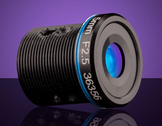 5mm FL f/5.6, Rugged Blue Series M12 Lens | Edmund Optics