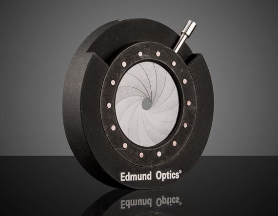 50.8mm Outer Diameter, Mounted Iris Diaphragm | Edmund Optics
