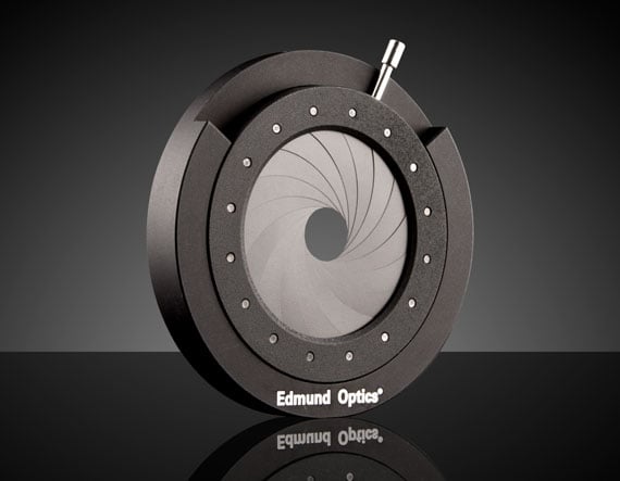 37mm Max. Aperture, Mounted Iris Diaphragm | Edmund Optics