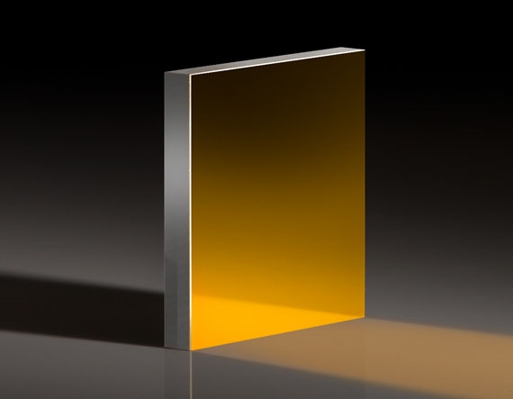 50 x 50mm Protected Gold Coated, λ/10 ZERODUR® Mirror