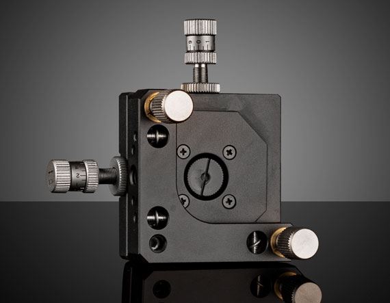 Kinematic & Differential Micrometer Drive Fiber Alignment Mount