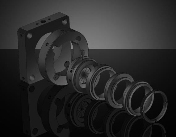 Multi-Element Cage Basic Mounting Plate | Edmund Optics
