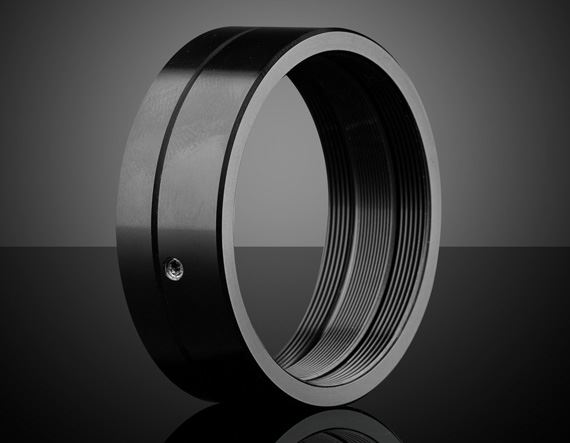 T-Mount Double Female Rotating Ring | Edmund Optics