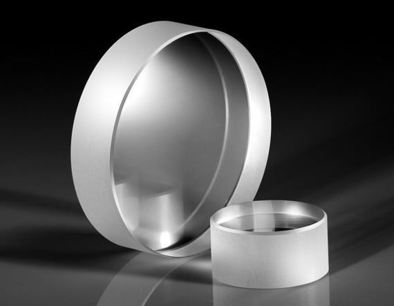 76.2mm Dia., 12.7mm Thick, Fused Silica Uncoated Laser Grade Substrate