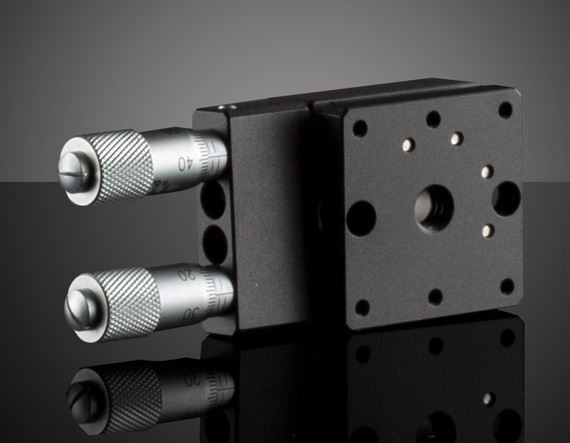30mm, English Micrometer Tilt Stage | Edmund Optics
