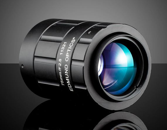75mm CA Series Fixed Focal Length Lens | Edmund Optics