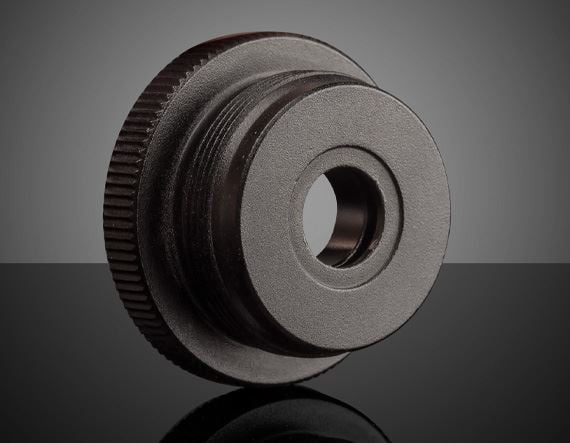 25.8mm Outer Diameter, Precision Pinhole Mount | Edmund Optics