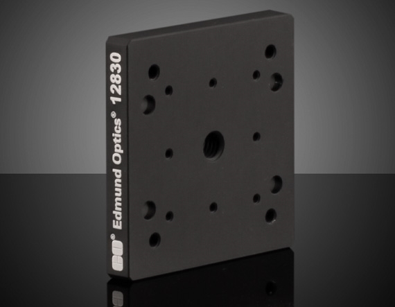 X-Y Positioning Stage, 46mm SQ. Metric Top Plate | Edmund Optics