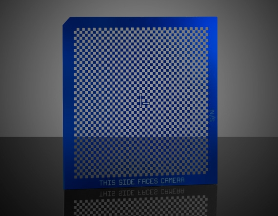 50 x 50mm Glass Checkerboard Target | Edmund Optics