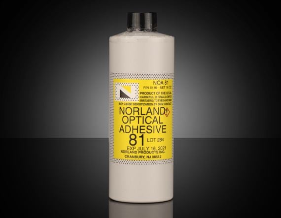 Norland Optical Adhesive NOA 81, 1 lb. Bottle | Edmund Optics