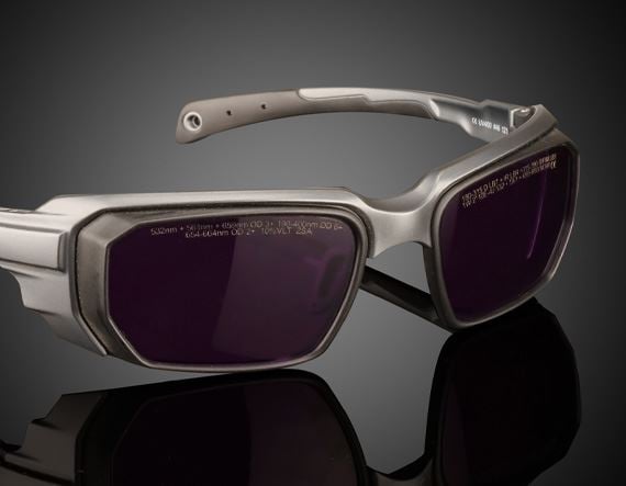 LA02 Adjustable Bridge Wrap Around Frame, Laser Alignment Glasses