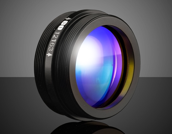 80mm EFL, Nd:YAG Air-Spaced Focusing Doublet | Edmund Optics