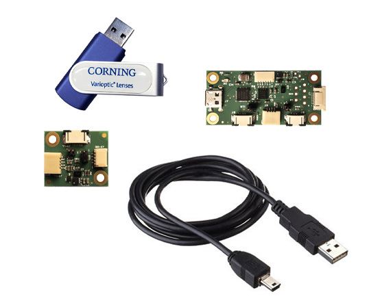 1.6mm CA, Corning® Varioptic® Variable Focus Liquid Lens Development Kit